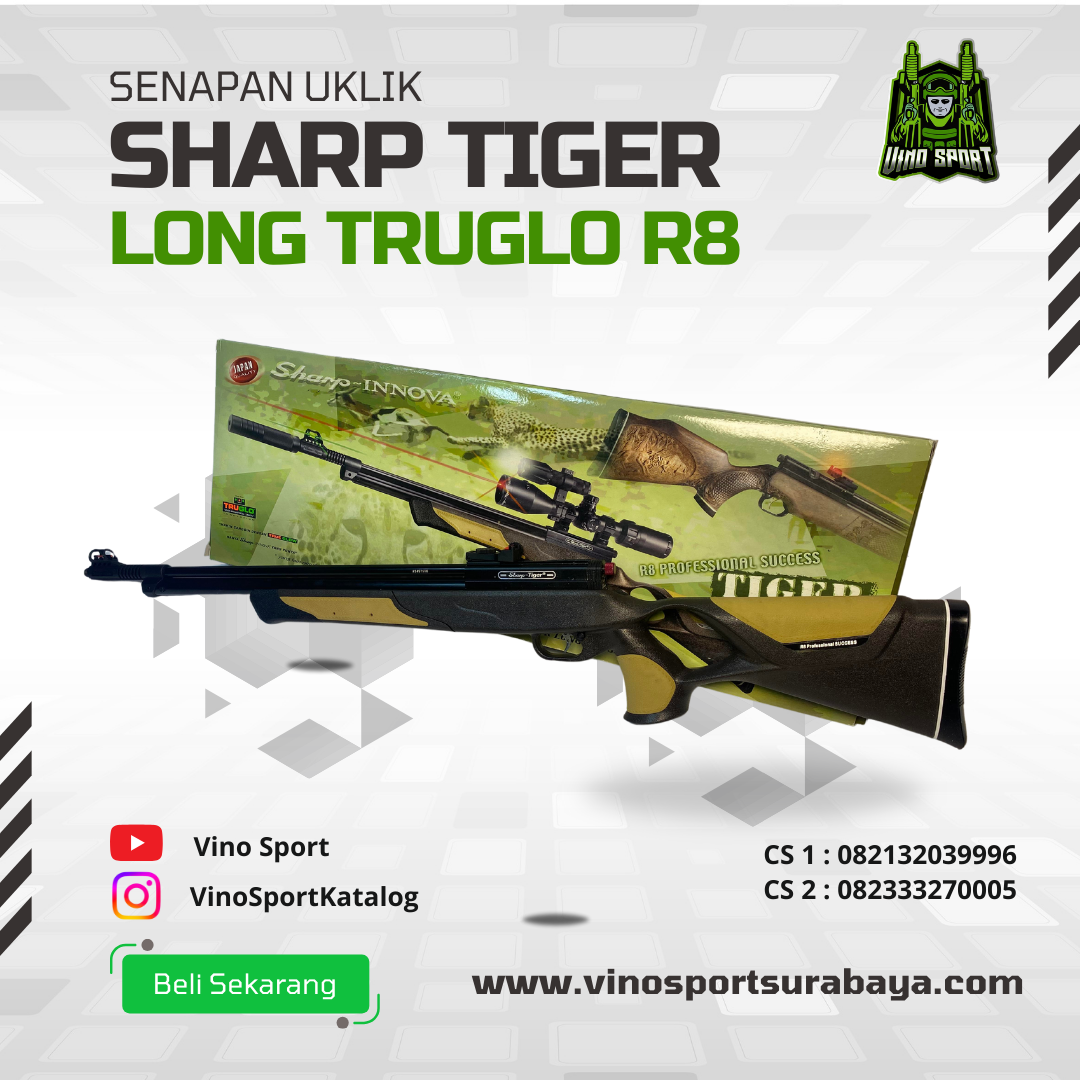 SHARP TIGER LONG TRUGLO R8 | Vino Sport Surabaya