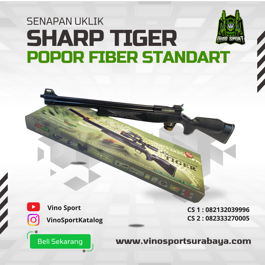 SHARP TIGER POPOR FIBER STANDARD | Vino Sport Surabaya